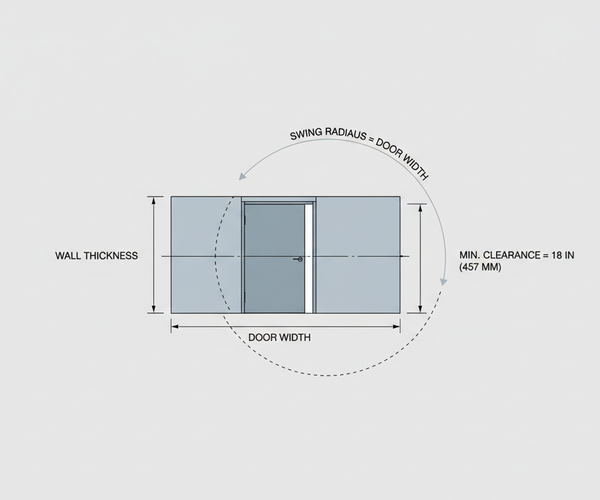 How Much Space Does a Swing Door Need? Clear Explained
