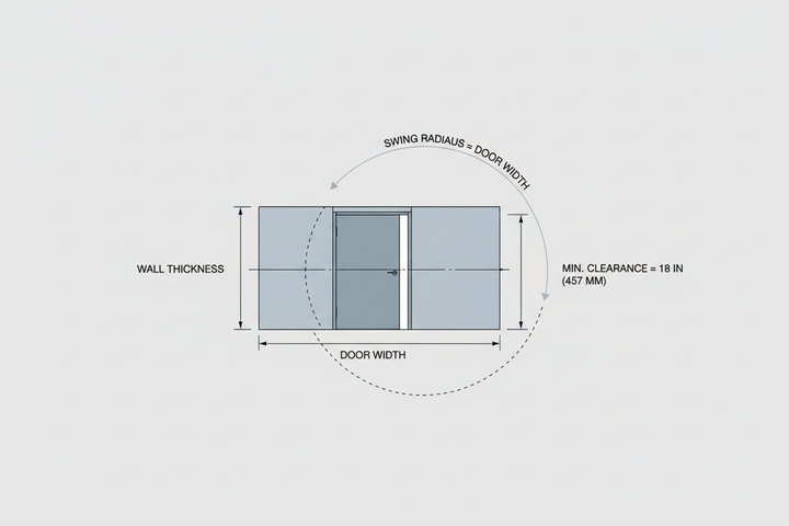 How Much Space Does a Swing Door Need? Clear Explained