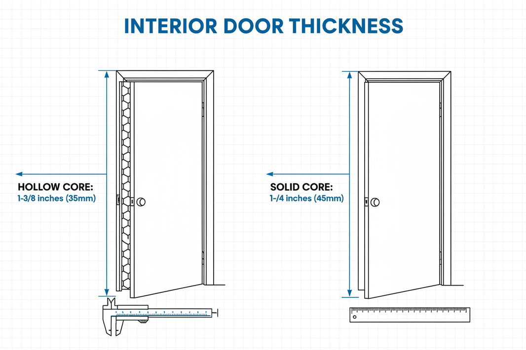 Interior Door Thickness: Key to Sound, Quality & Performance