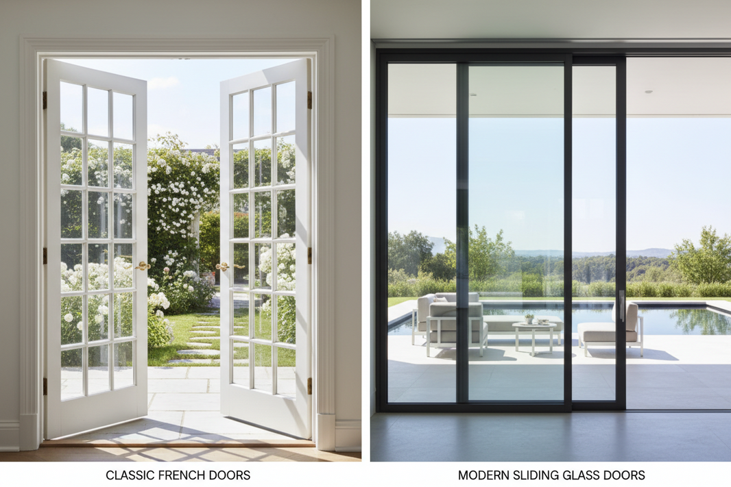 French Doors Vs Sliding Glass Doors